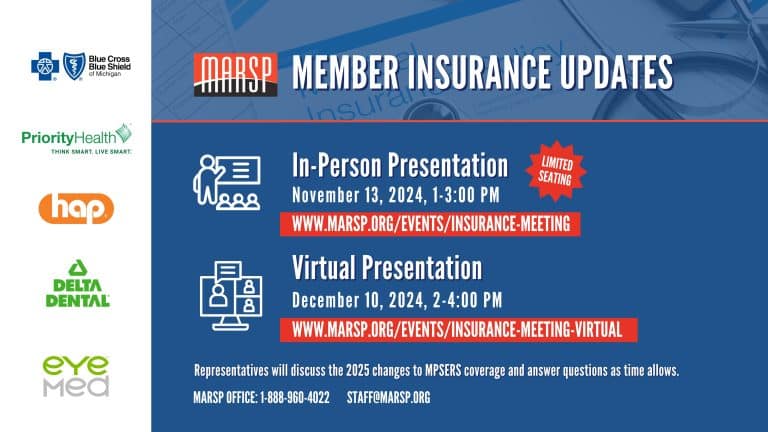 2025 MPSERS Healthcare: A Public School Retiree's Guide